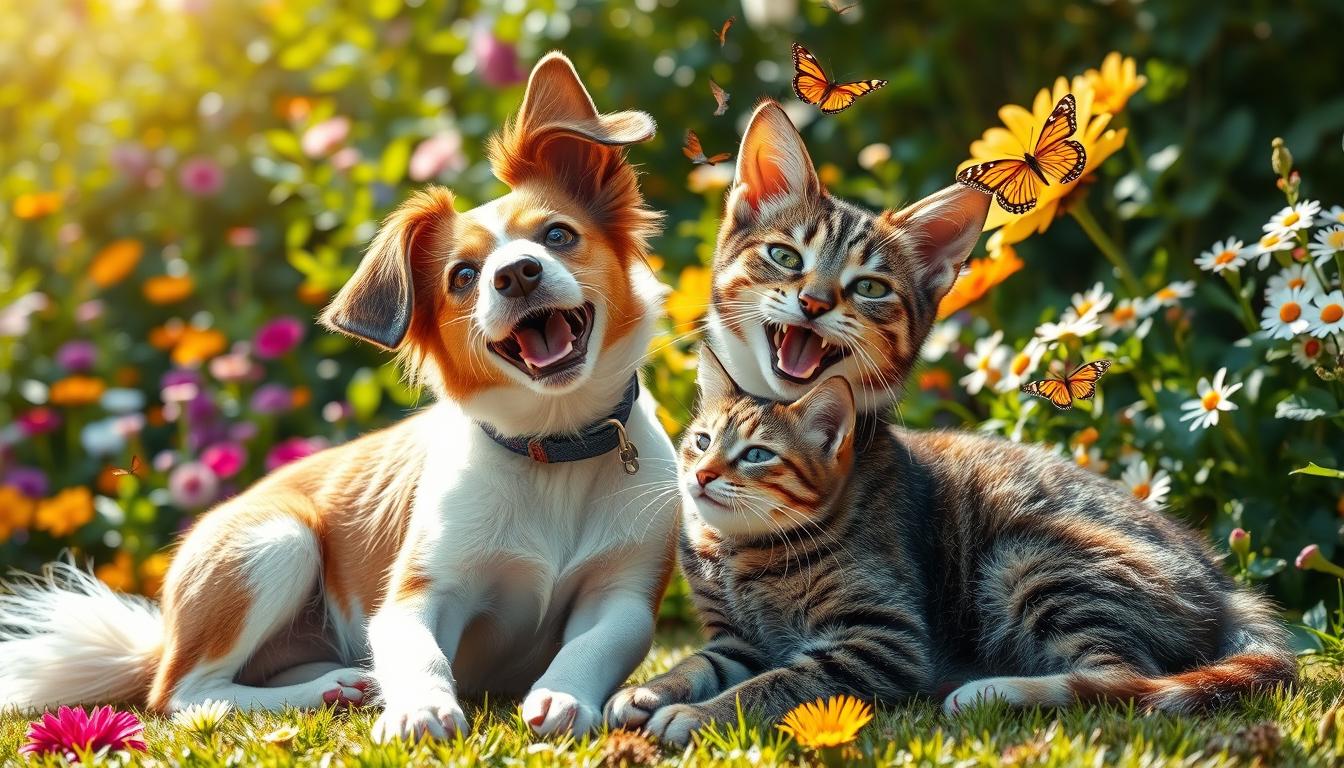 Como fazer um gato e um cachorro se darem bem?